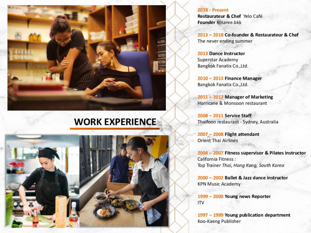 Naree Boonyakiat Thai traditional chef.