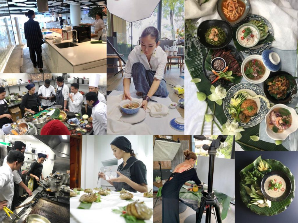 Naree Boonyakiat Thai traditional chef.